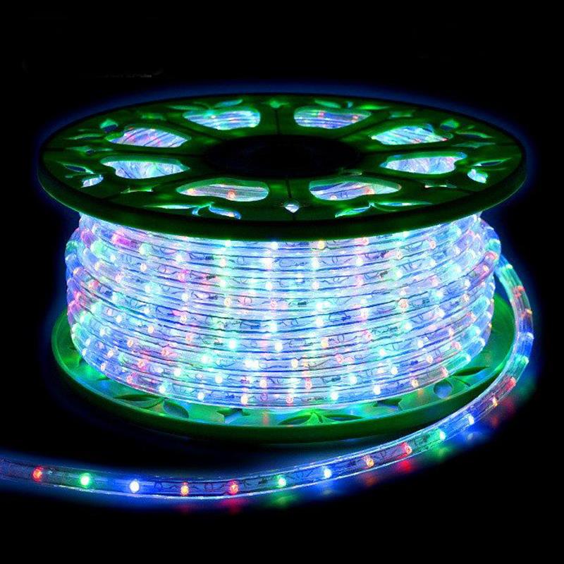 Tubo Led luminoso di Natale Multicolor 45 metri